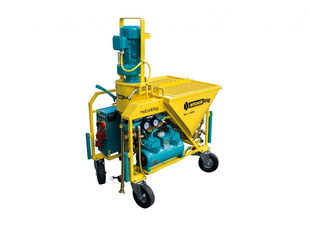 Plastering machines rent and sell | STOCK - B.I.G. GmbH