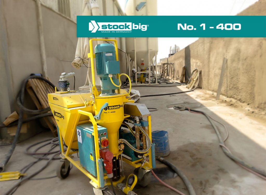 Plastering machines rent and sell | STOCK - B.I.G. GmbH