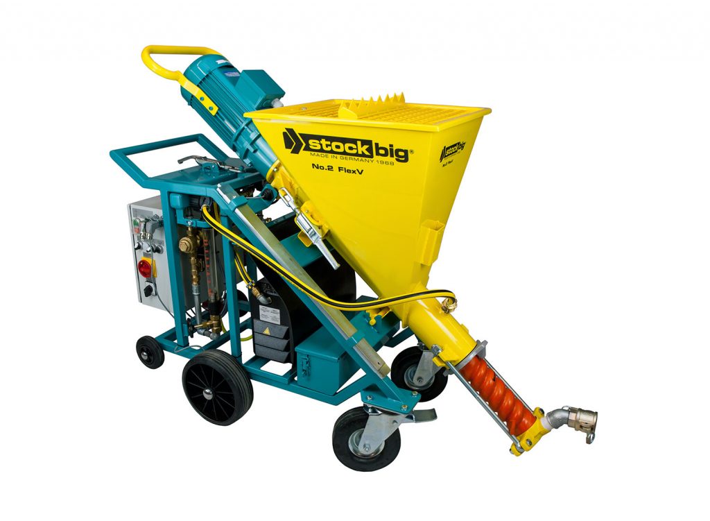Plastering machines rent and sell | STOCK - B.I.G. GmbH