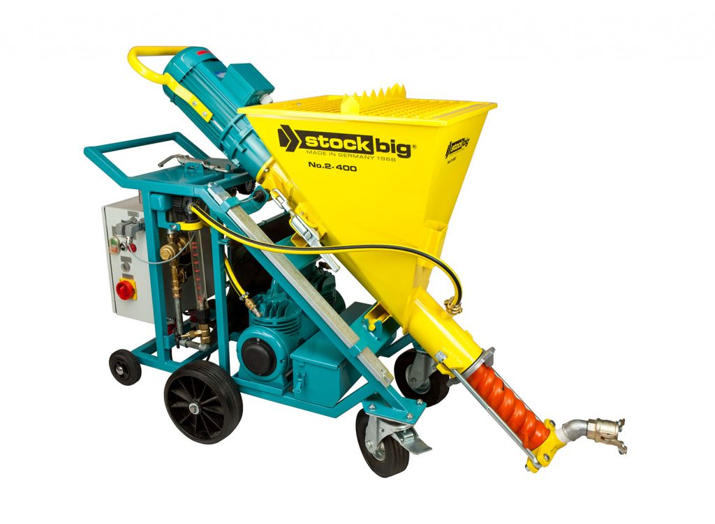 Plastering machines rent and sell | STOCK - B.I.G. GmbH